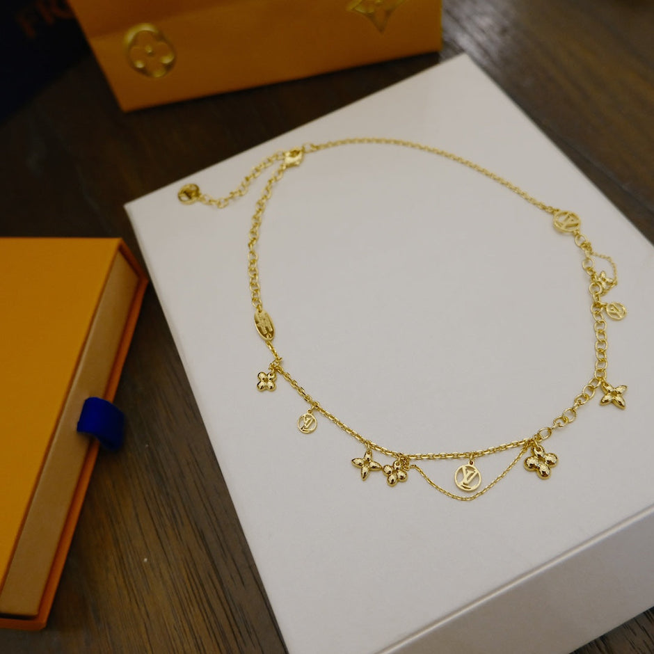 LV Necklaces – Royal Vicky Jewelry